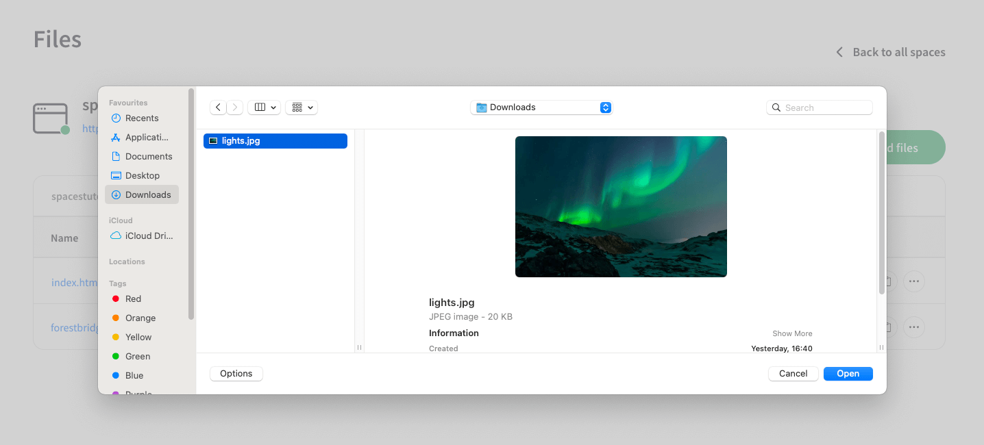 How Do I Upload An Image Photo To My Space W3Schools